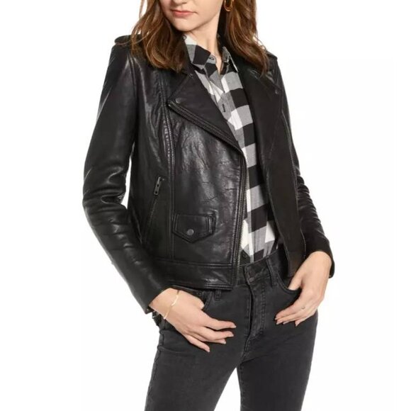 Treasure & Bond | Jackets & Coats | New Treasure Bond Leather Biker ...